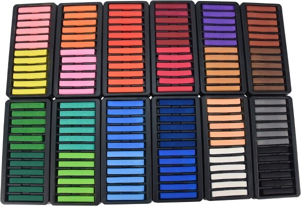 School Smart Square Chalk Pastels, Assorted Colors, Set of 144 - ShopStyle