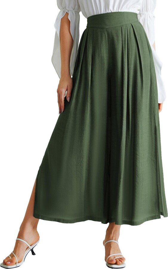 SCARLET DARKNESS Women's Victorian Cottagecore Trousers Elegant ...