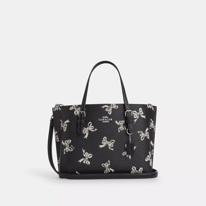Coach Outlet Mollie Tote Bag 25 With Bow Print - ShopStyle