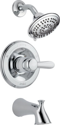 Delta Lahara 14 Series Single Function Tub Shower Faucet Set Shower