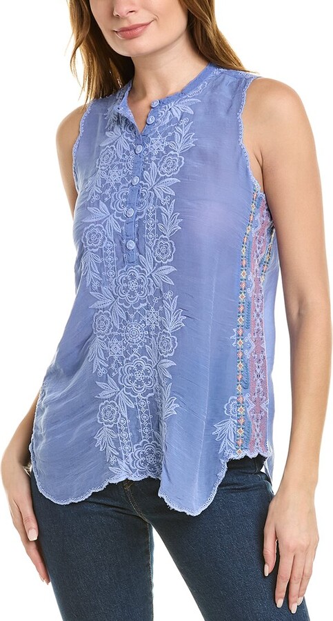 Johnny Was Rossly Clio Tank - ShopStyle