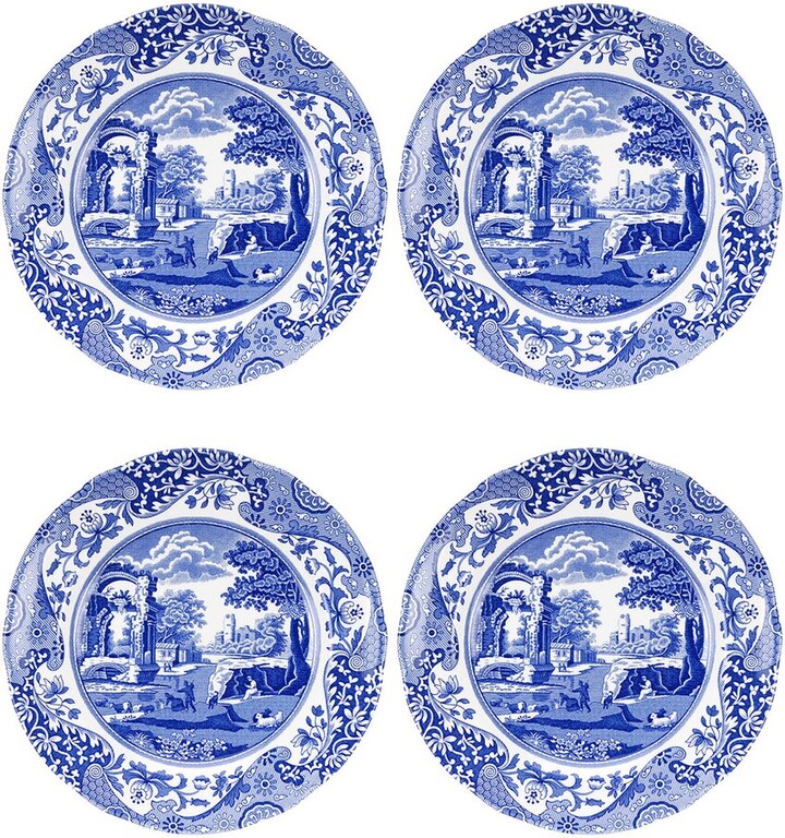 Spode Blue Italian Set Of 4 Salad Plates - ShopStyle Dinnerware