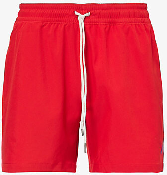 Polo Ralph Lauren Mens Rl Red Traveller Logo-embroidered tretch ...