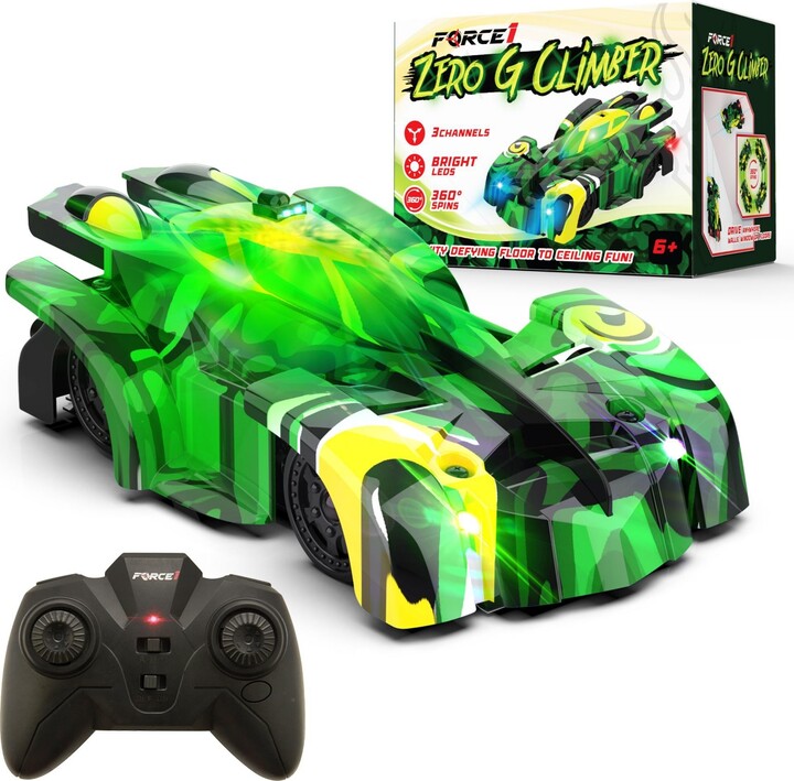 Force1 Zero G Green Wall Climbing Remote Control Car for Kids - ShopStyle