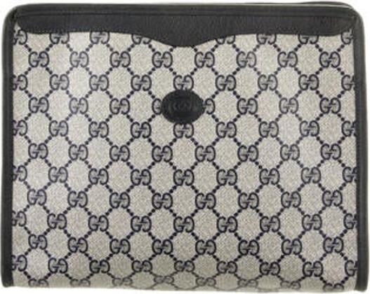 Gucci GG Supreme Clutch - ShopStyle