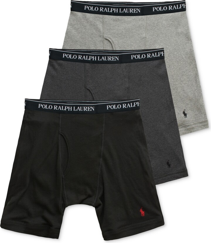 Polo Ralph Lauren Men's 3-Pack Classic-Fit Boxer Briefs - ShopStyle