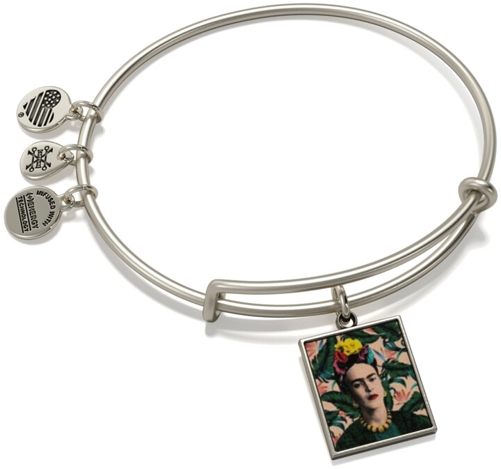 Alex and Ani Frida Kahlo Portrait Ii Charm Bangle Bracelets - ShopStyle