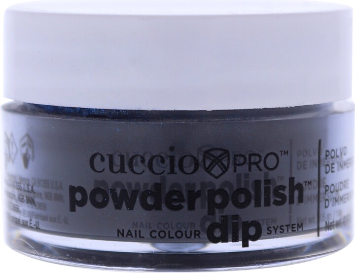 Pro Powder Polish Nail Colour Dip System - Dark Blue with Black ...