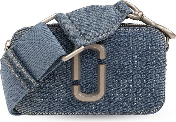 Marc Jacobs The Crystal Denim Snapshot Messenger Bag - ShopStyle