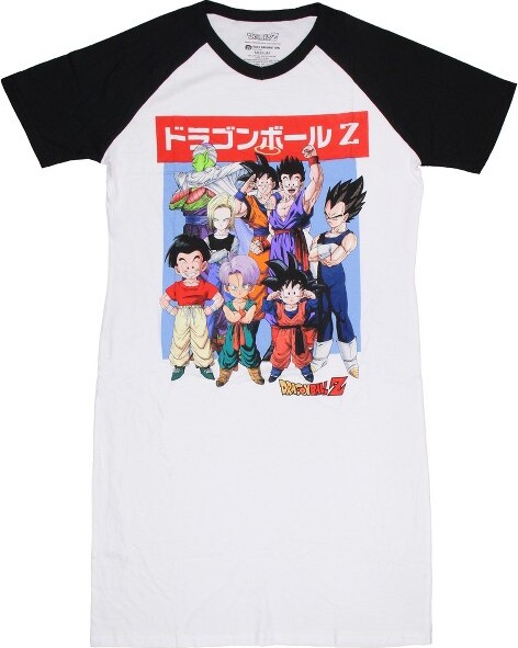 Seven Times Six Dragon Ball Z Womens' Goku Gohan Vegeta Group Shot ...