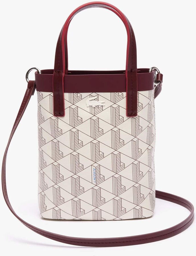 Lacoste Women's Canvas Monogram Mini Tote - ShopStyle