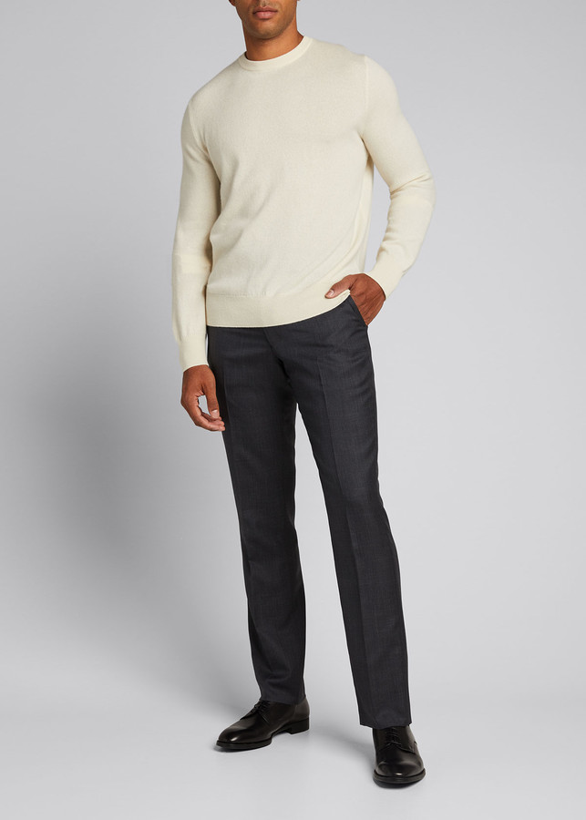 The Row Men's Isaac Straight-Leg Dress Pants - ShopStyle