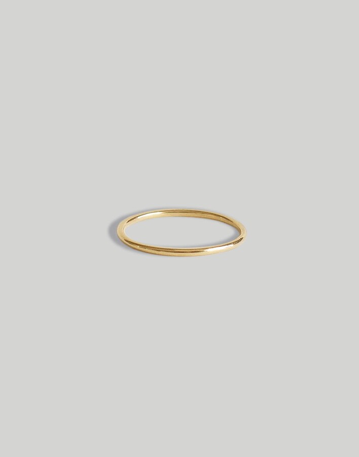 Madewell Kinn Studio™ Barely There Stacking Ring - ShopStyle