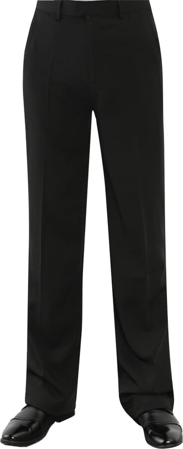 Yhong Men's Dance Pant Latin Rumba Tango Salsa Ballroom Dancing ...