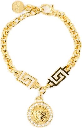 Versace Medusa and Greca bracelet - ShopStyle