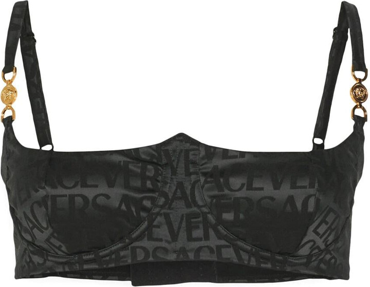Versace Tops In Satin - ShopStyle Bras