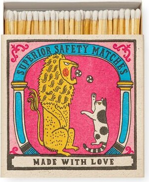 Archivist Gallery Lion matchbox - ShopStyle Artwork