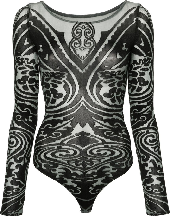 WOLFORD X ETRO Body tattoo string body - ShopStyle