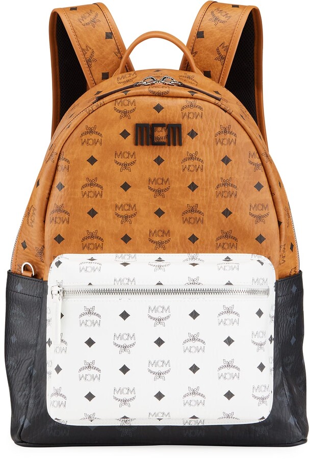 MCM Men's Mixed Visetos Logo Backpack - ShopStyle