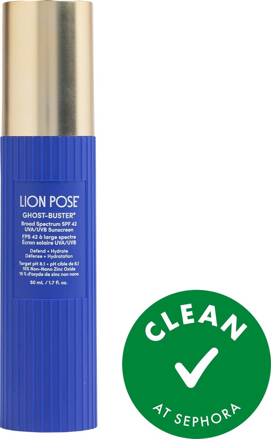 Lion Pose Ghost-Buster 100% Mineral Sunscreen SPF 42 with Super Zinc ...