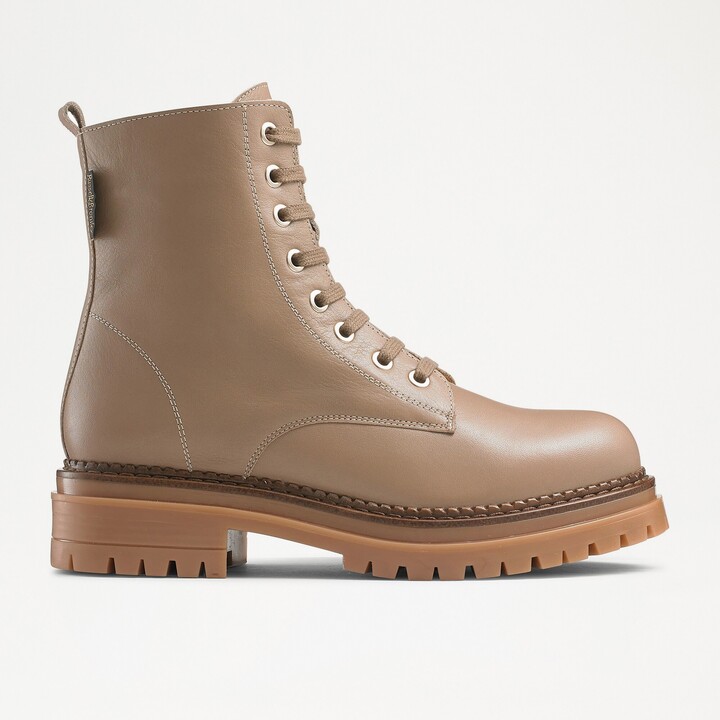 Russell & Bromley COMBAT 8 Eyelet Combat Boot - ShopStyle