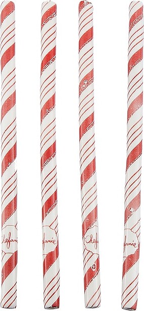 Chefanie Candy Cane Ceramic Straw Set - ShopStyle Dinnerware