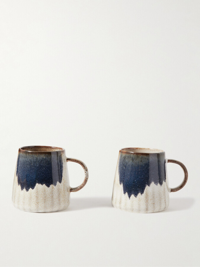 The Conran Shop Ikagai Gobi Set of Two Stoneware Mugs - ShopStyle