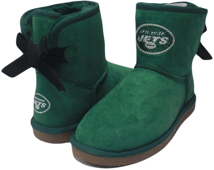 Women's Cuce New York Jets Low Team Ribbon Boots - ShopStyle