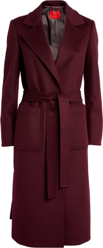 Max & Co. Wool Wrap-Around Coat - ShopStyle