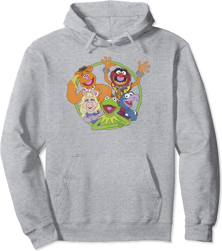 Disney The Muppets Classic Vintage Group Circle Portrait Pullover ...