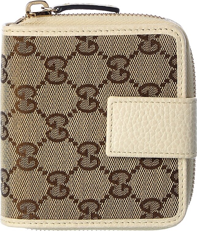 Gucci Gg Canvas & Leather Coin Purse - ShopStyle Wallets & Card Holders