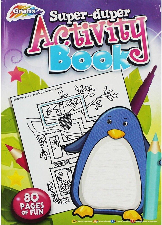 Grafix Super Duper Activity Book - ShopStyle Home Office Accessories