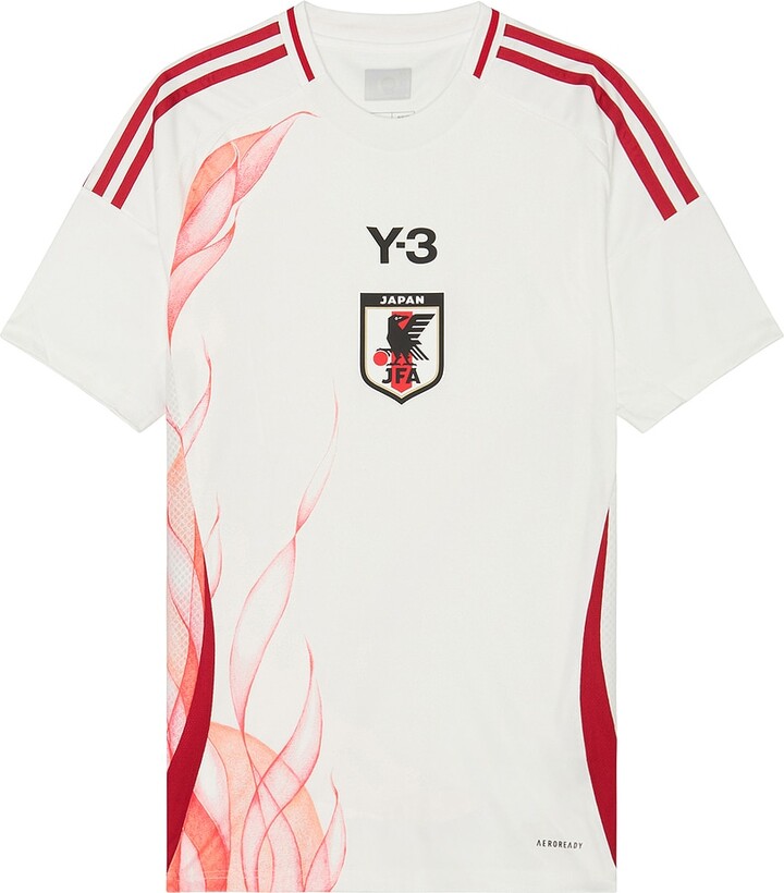 Yohji Yamamoto x 2024 JFA Away Jersey in Cream - ShopStyle Short Sleeve Shirts