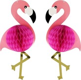 Whimsical Pink And Teal Flamingo Christmas Tree