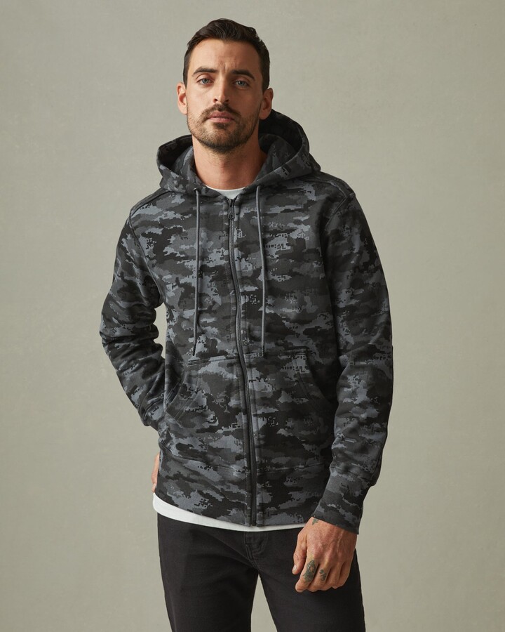 American Giant Classic Full Zip - Iron Gate Digital Camo - ShopStyle