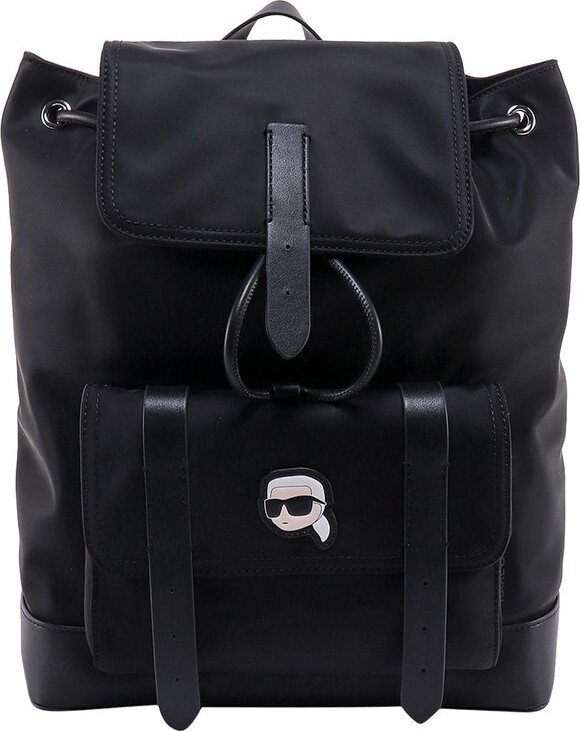 Karl Lagerfeld Paris K/Ikonik Foldover Top Backpack - ShopStyle