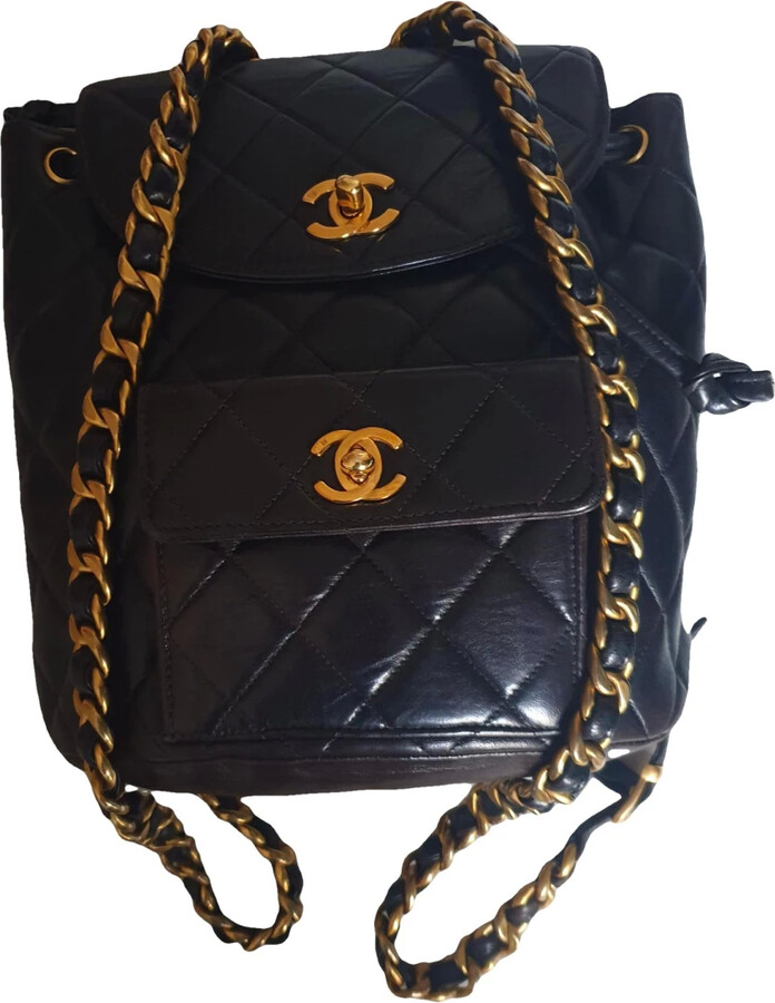 Chanel Duma leather backpack - ShopStyle