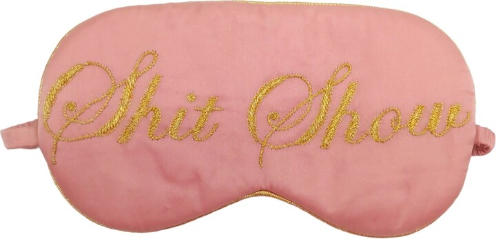 Julia Clancey Pink / Purple Basic Shit Show Pink Napper - ShopStyle Hats