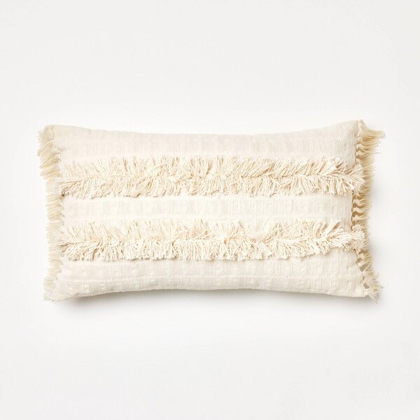 Threshold designed w/Studio McGee Oversized Woven with Frayed Detail ...