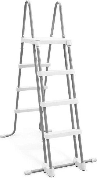 Intex 28077E Heavy Duty Deluxe Pool Ladder with Removable Steps for 52 ...