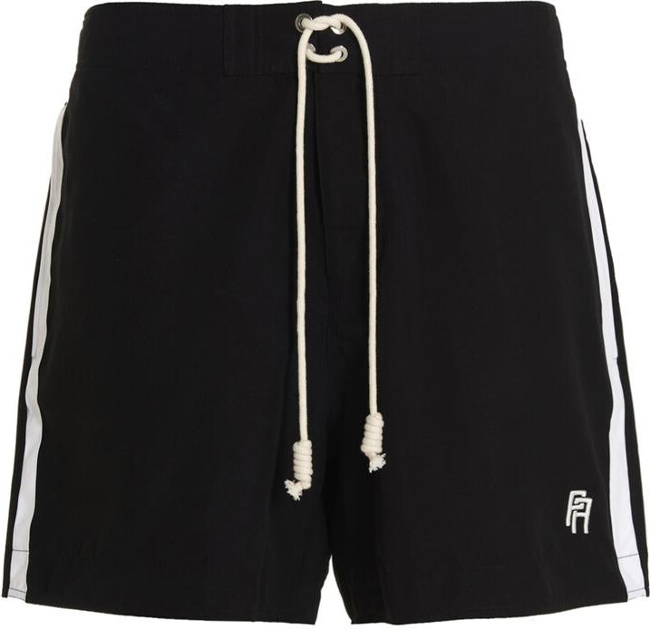 Palm Angels Logo swimming trunks - ShopStyle Swimwear