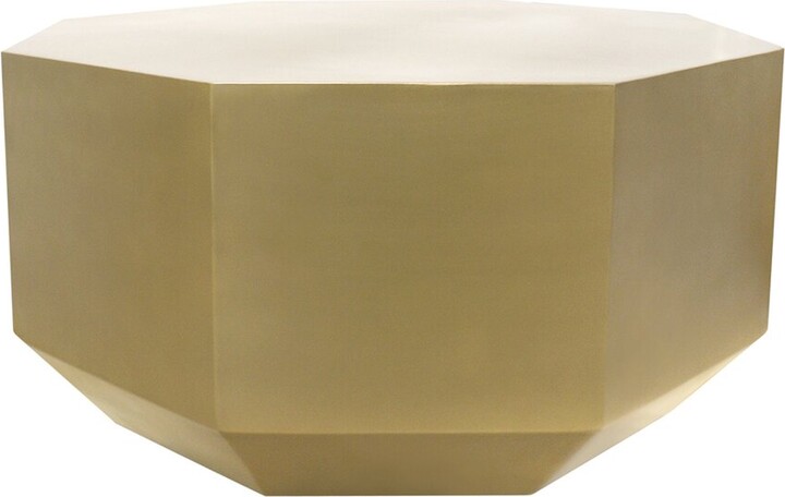 Pasargad Home Byzantine Octagon Shape Iron Coffee Table - ShopStyle