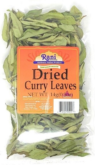 Rani Brand Authentic Indian Foods Dried Curry Whole Leaves (Kari Neem ...