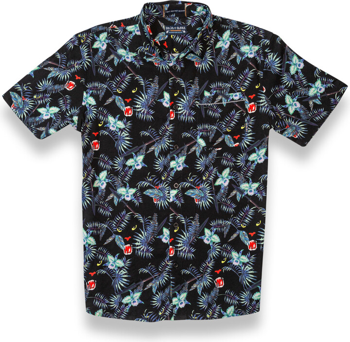 Baja Llama Men's Black Panther 86 - Nighthawk™ Button Up - ShopStyle Shirts