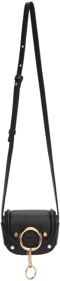 See by Chloe Black Mini Mara Bag - ShopStyle