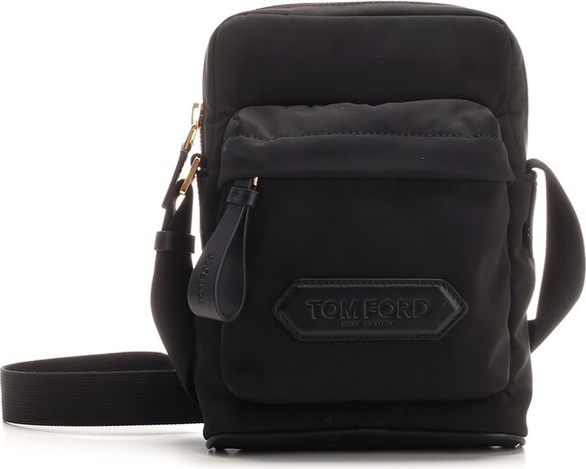 Tom Ford Logo Patch Small Messenger Bag - ShopStyle