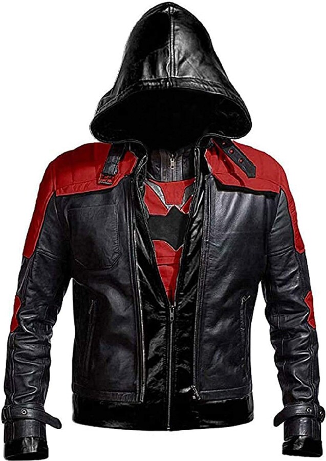 PrimoJacket Red Hood Batman Arkham Knight Jason Todd Red And Black ...