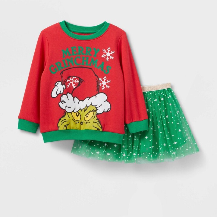 Baby Girl Grinch Tutu at Pauline Tomlinson blog