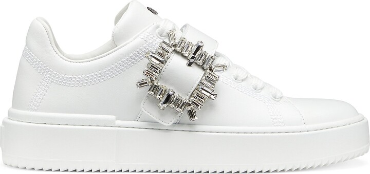 Stuart Weitzman Sw Shine Buckle Sneaker - ShopStyle