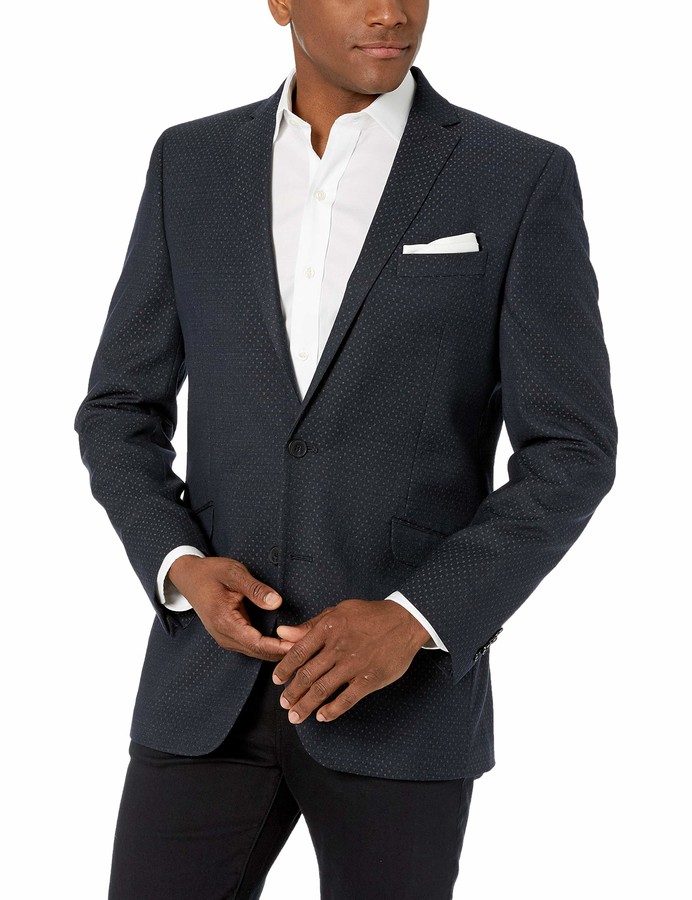 Kenneth Cole Reaction Men's Slim Fit 2 Button Blazers - ShopStyle